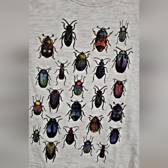 Cherokee | Shirts & Tops | Boys Heathered Beige Bugs Short Sleeve ...